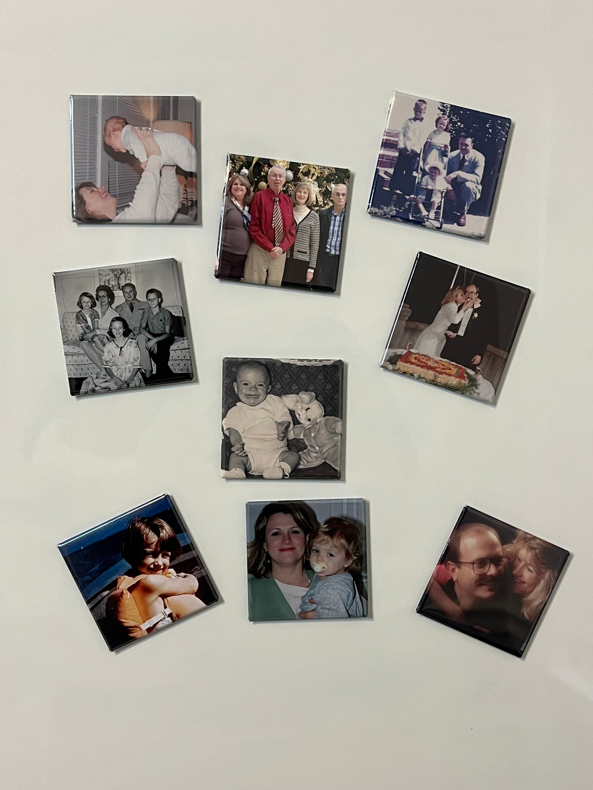 Personalized Photo Magnets 9-Pack – Digitizing by Rachel - Magnets Shop